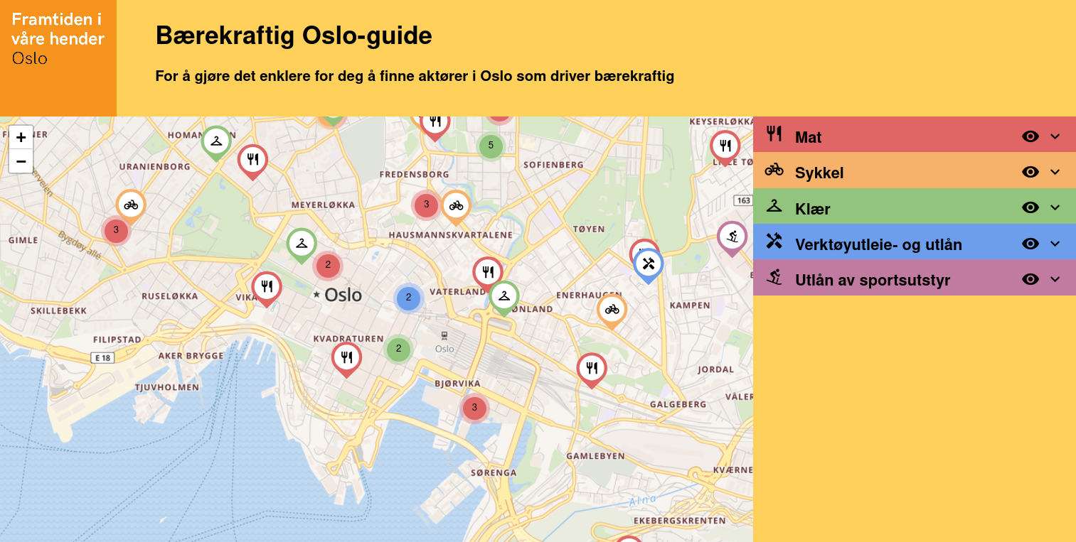 Bærekraftig Oslo-guide